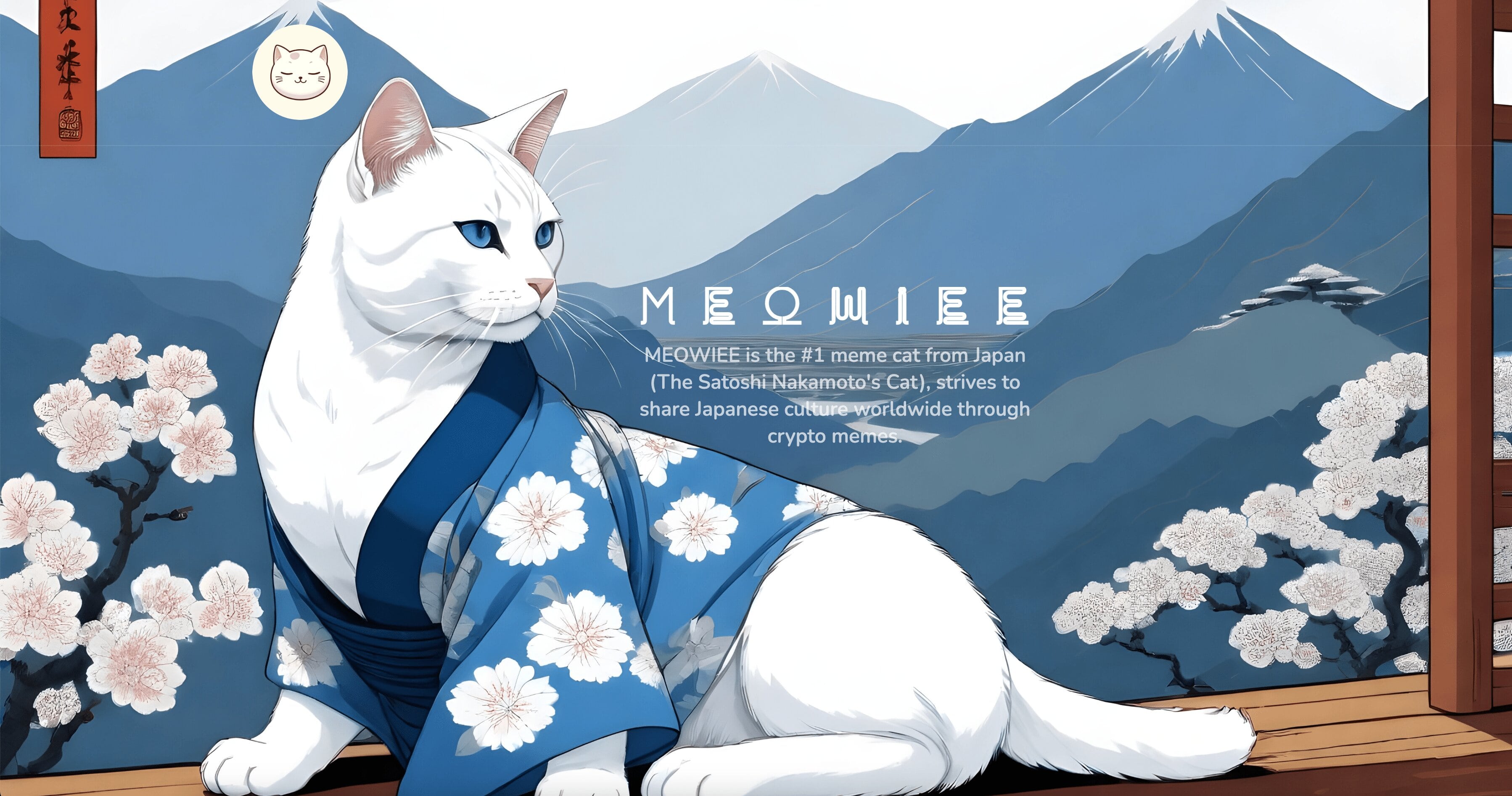 MEOWIE | #1 meme cat from Japan ≽ܫ≼ (日本からの第1のミーム猫)